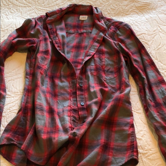 J. Crew | Tops | Jcrew Plaid | Poshmark